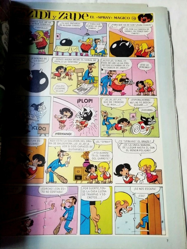 People Edition 195 Abc Comic Tintin Mortadelo et Filemon Zipi Et Zape ...