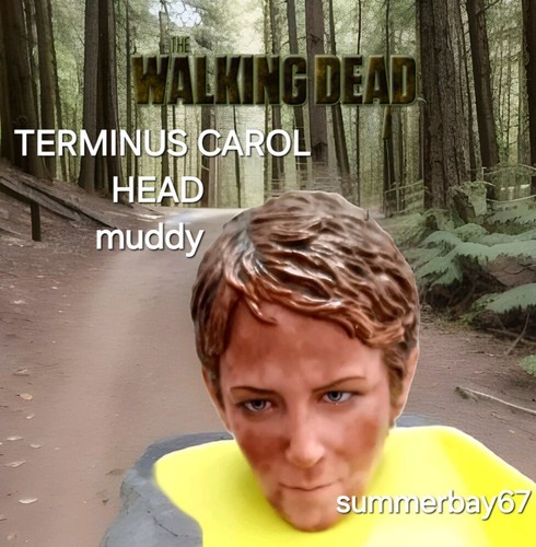 1/6 The Walking Dead CAROL From TERMINUS MUDDY HEAD | eBay