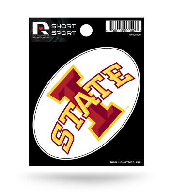 Iowa State Cyclones 3" x 2" Die-Cut Decal Window, Car or Laptop! Free ...