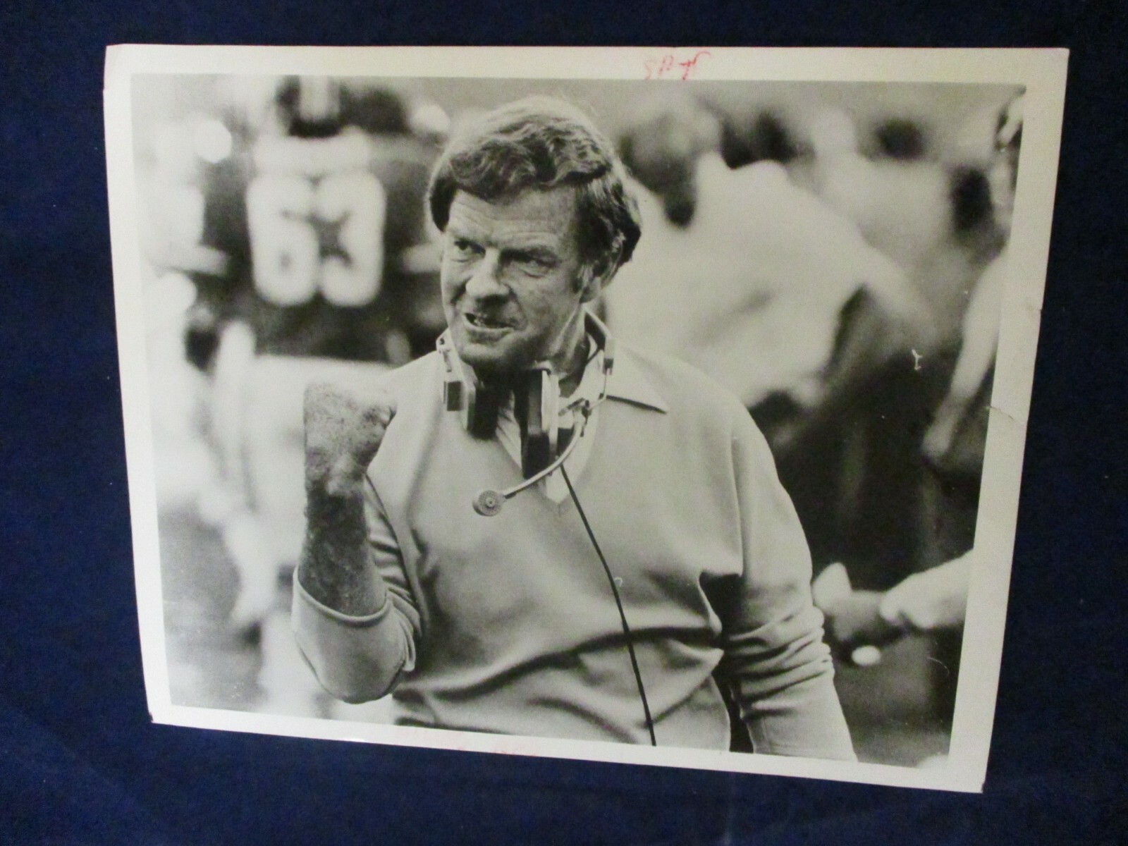 Vintage NFL Red Miller Denver Broncos head coach Glossy Press Photo | eBay
