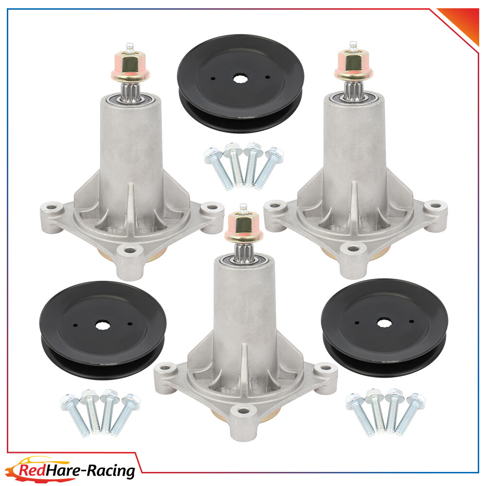 FOR CRAFTSMAN 42"48"54" MOWER MANDREL/SPINDLE 187292 192870 PULLEY ...