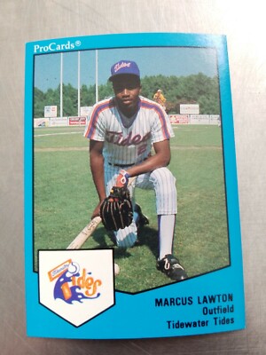 1989 PROCARDS BASEBALL CARD MARCUS LAWTON #1967 | eBay