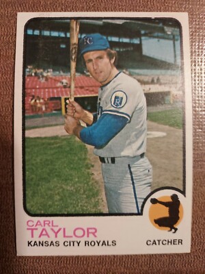Topps 1973 #99 Carl Taylor MLB Baseball Card Kansas City Royals | eBay
