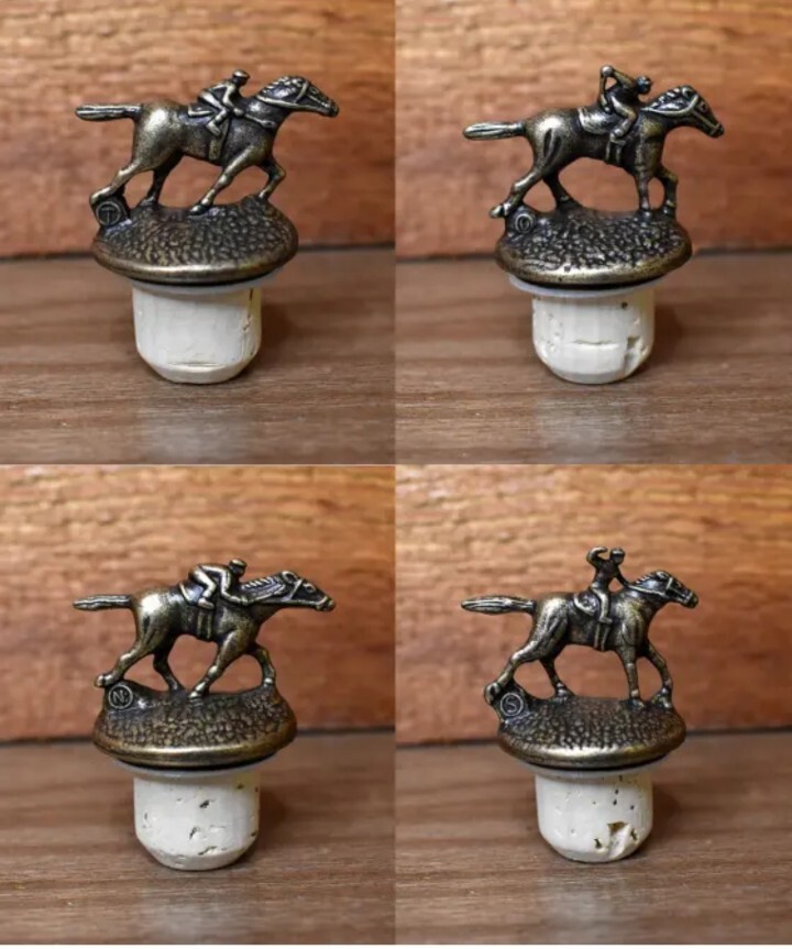 New Blanton's Bourbon Complete Set of 8 Top Stoppers Cork Toppers | eBay