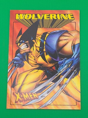 Wolverine Card 4 1997 Fleer Marvel X-Men Power Rating | eBay