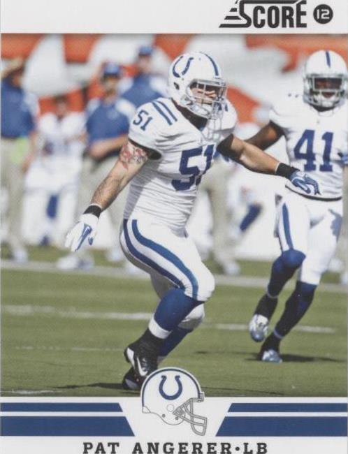 2012 Score - Pat Angerer #296 for sale online | eBay