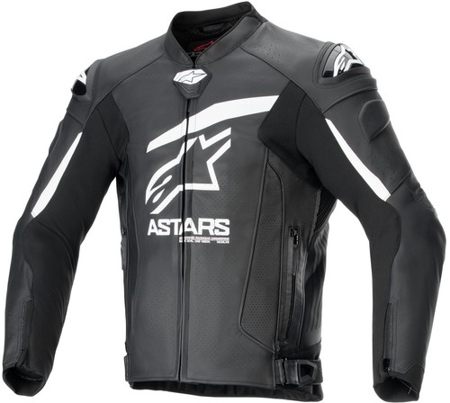 Alpinestars GP Plus R V4 Airflow Mens Motorcycle Jacket Black/White | eBay