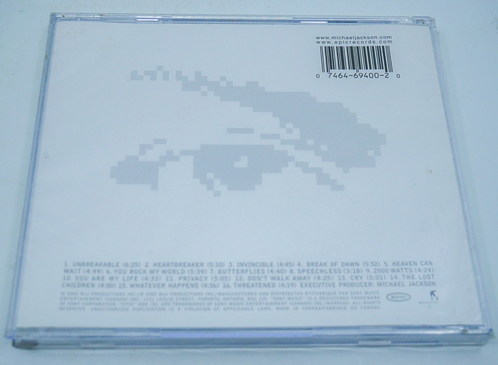 Michael Jackson - Invincible CD NEW SEALED