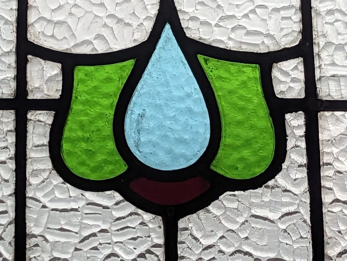 Simple Art Deco Stained Glass