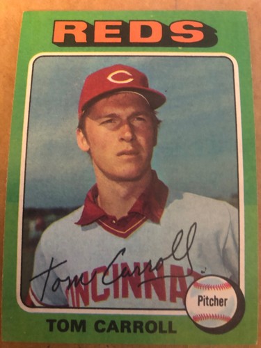 1975 Topps Baseball set break #507 Tom Carroll NM/MT | eBay