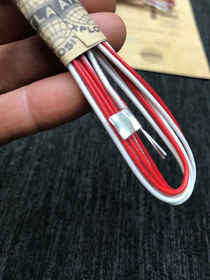 INERT BLASTING CAP WITH ATLAS ADVERTISEMENT, MOVIE PROP, MINING DISPLAY ...