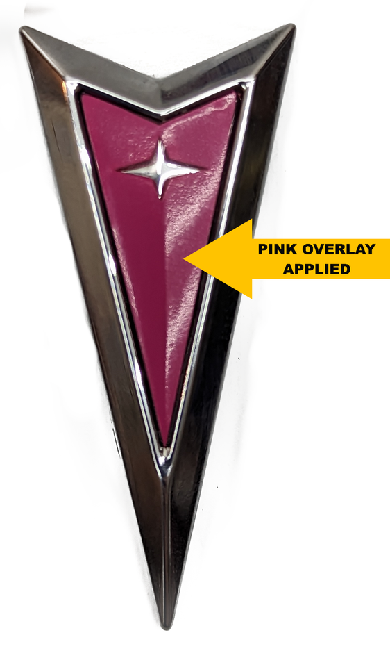 Pontiac Solstice REAR 2006 - 2008 Emblem Logo OVERLAY Vinyl Decal Color ...