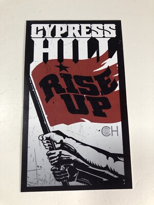 Cypress Hill - Rise Up RARE promo album sticker 2010 | eBay