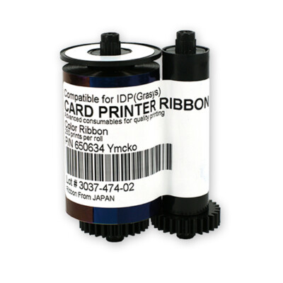 650634 Color Ribbon YMCKO For IDP Smart 30S 50S 50D 50L Card Printer ...