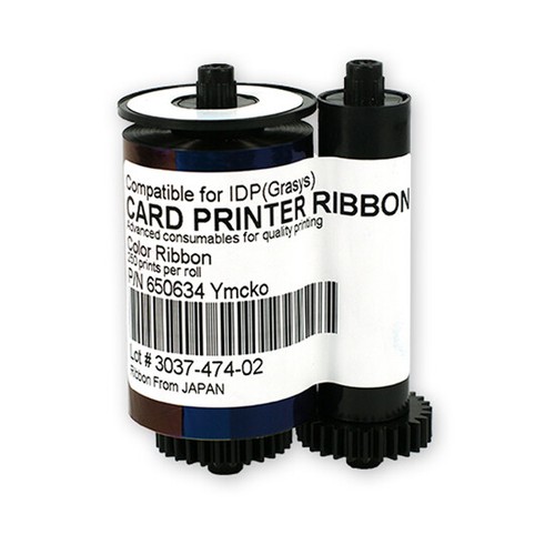 650634 Color Ribbon YMCKO For IDP Smart 30S 50S 50D 50L Card Printer ...