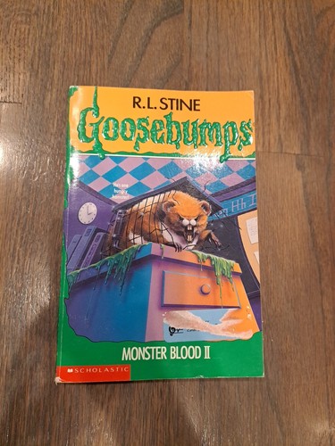 Goosebumps #18 Monster Blood II 2 1st Printing First Edition RL Stine ...