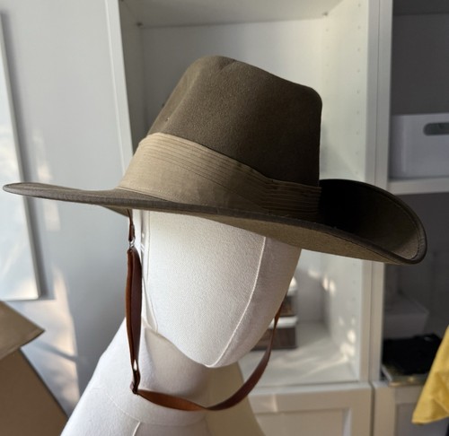 Vintage Akubra Fur Slouch Digger Hat Sz 57 | eBay UK