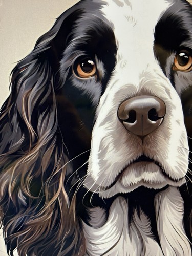 English Springer Spaniel Metal Sign Decorative Art | eBay