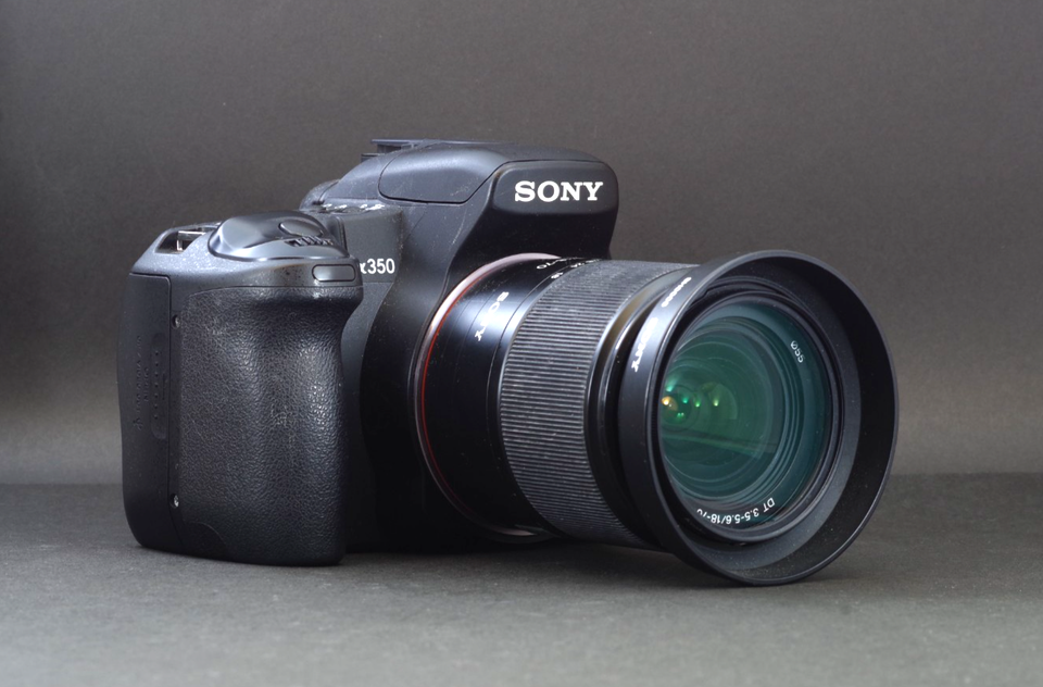 【Top Mint】SONY a350 DSLR Camera with DT 18-70mm f/3.5-5.6 Lens From ...