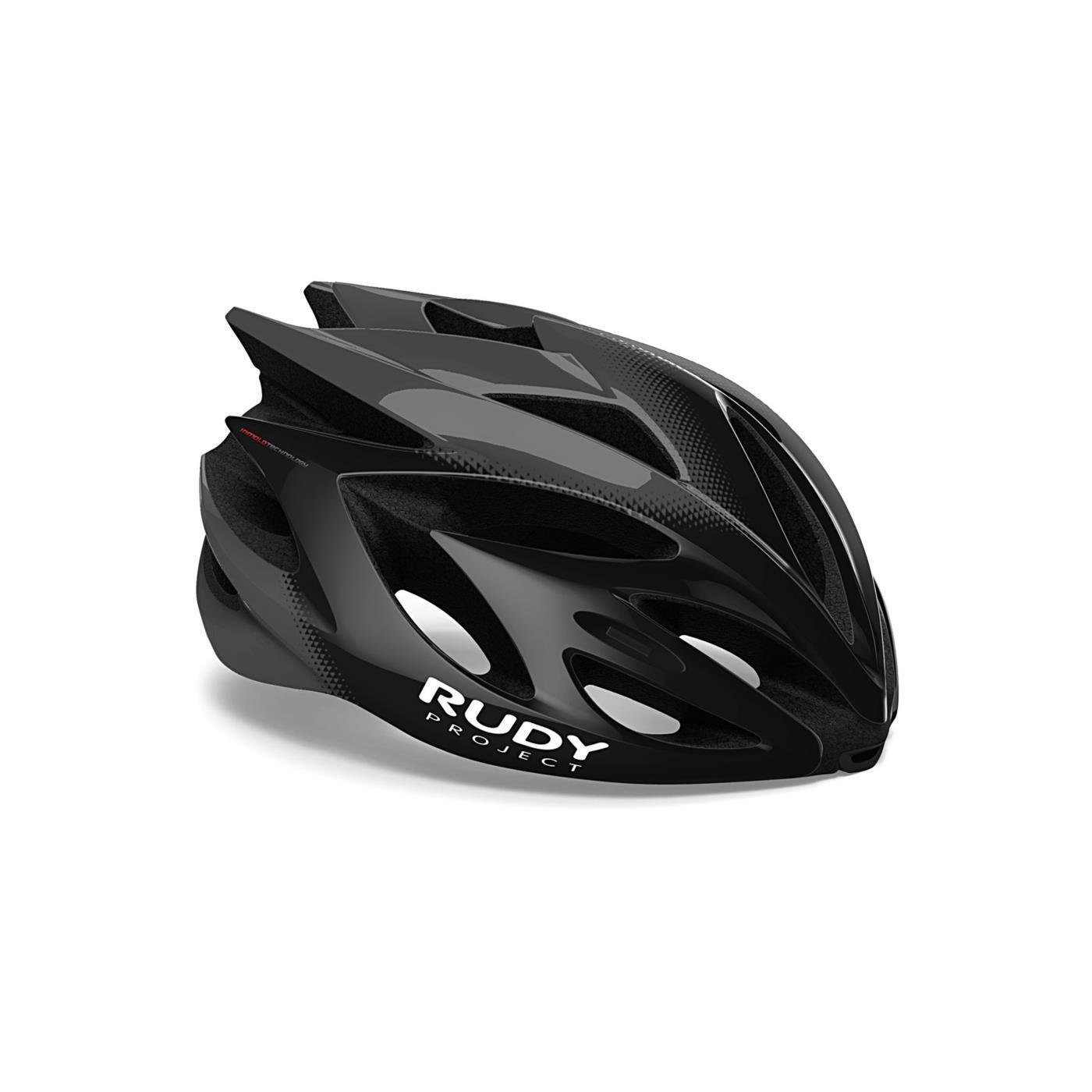 RUDY PROJECT RUSH BLACK TITANIUM CYCLING HELMET | eBay