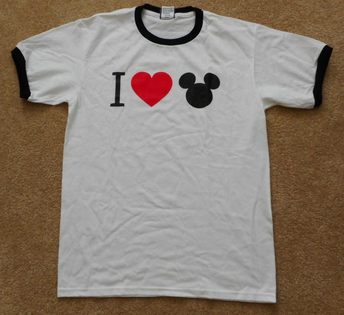 Disney 2015 D23 Expo I Love Mickey T Shirt Size Medium | eBay