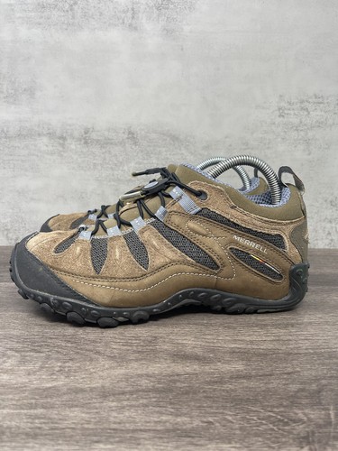 Merrell Chameleon Arc Womens 8.5 Brown Suede Outdoor Hiking Shoe Low ...