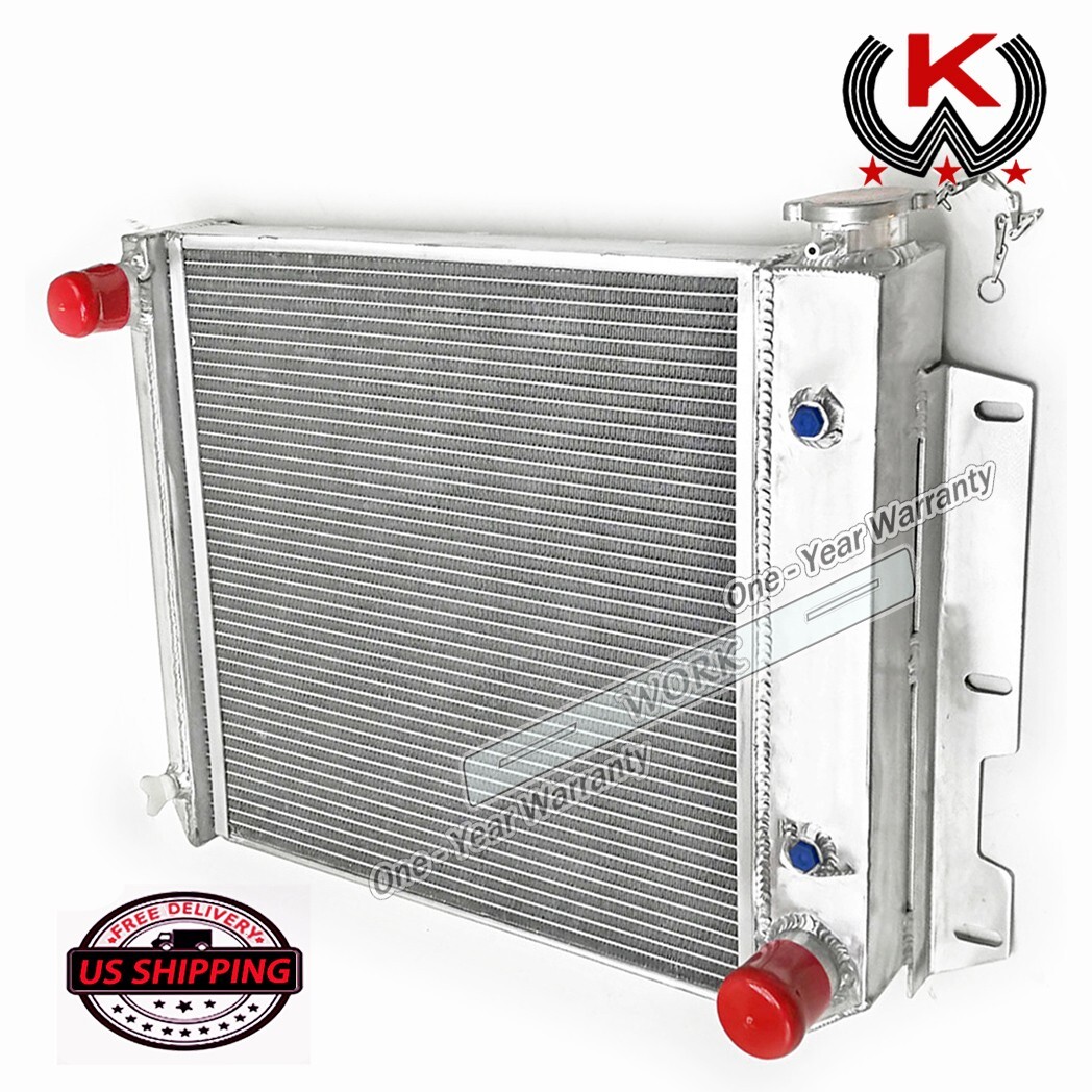 Aluminum Radiator For 1987-2006 Jeep Wrangler TJ YJ Chevy V8 Swap ...