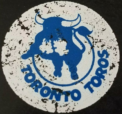 1973-76 TORONTO TOROS WHA VINTAGE GAME PUCK VICEROY MFG STAMPED MADE IN ...
