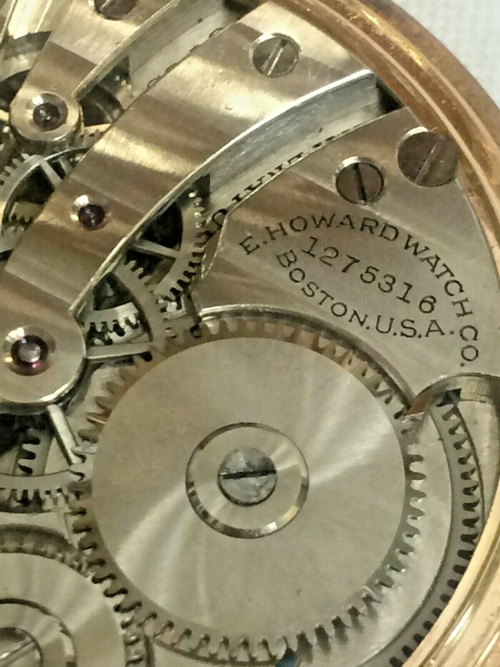 HOWARD POCKET WATCH KEYSTONE EXTRA 1035761 | eBay