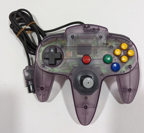 Loose Nintendo N64 Ice Blue Watermelon Red Controller OEM Funtastic ...