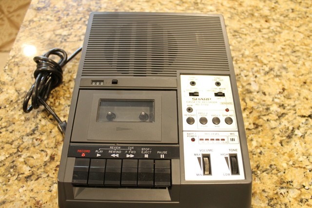 Vintage Sharp Educator RD-771AV Cassette Tape Recorder Player - Tested ...