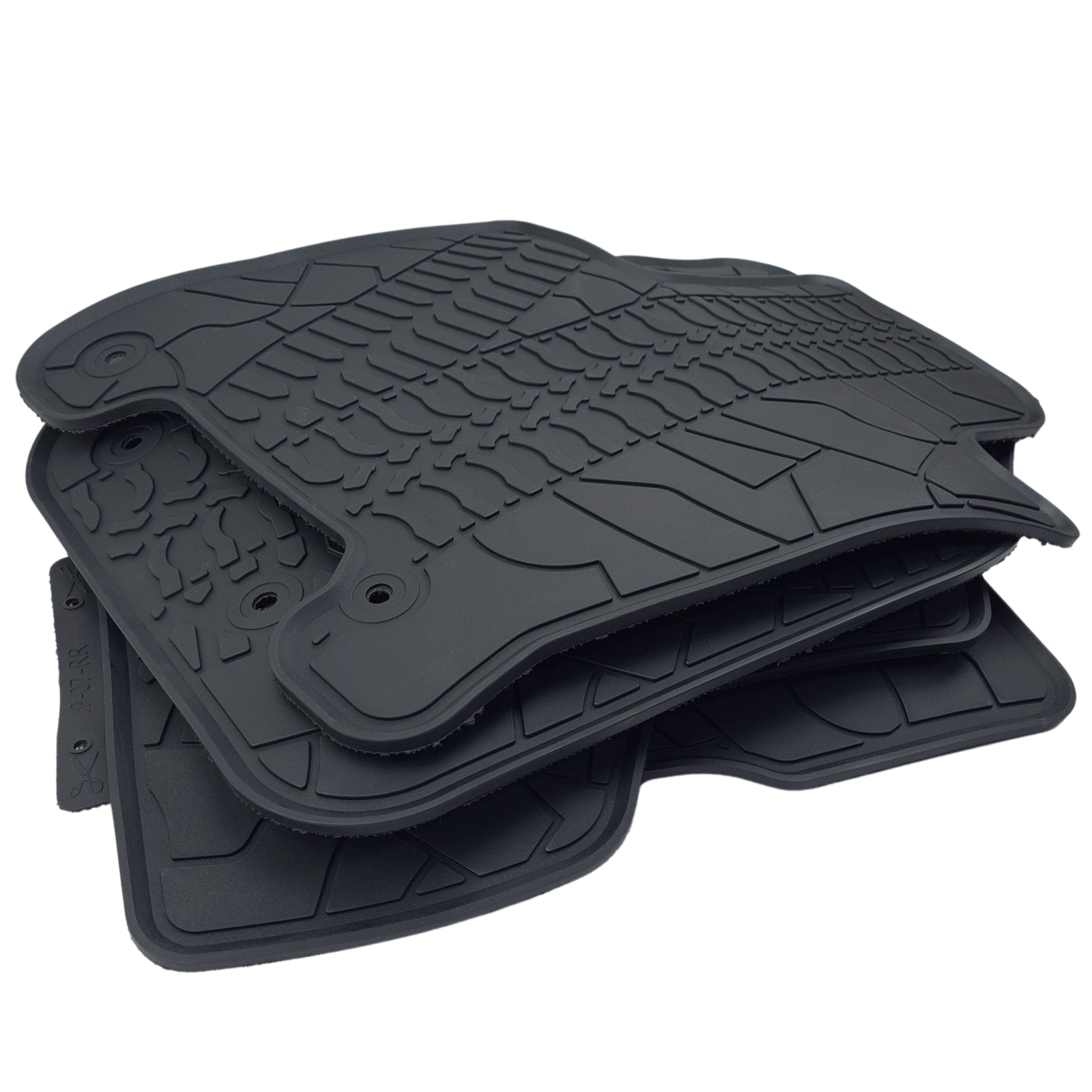 Floor mats for 2016-2024 JEEP COMPASS All Weather SuperHeavyDuty Rubber ...