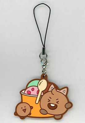 Keychain SHOOKY Mascot Rubber Charm "BT21 MerryLand" Rally Game ...