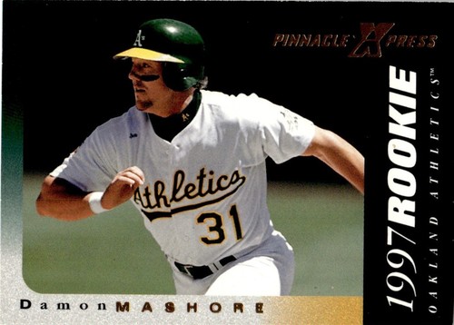 1997 Pinnacle X-Press Damon Mashore Oakland Athletics #131 15688 | eBay