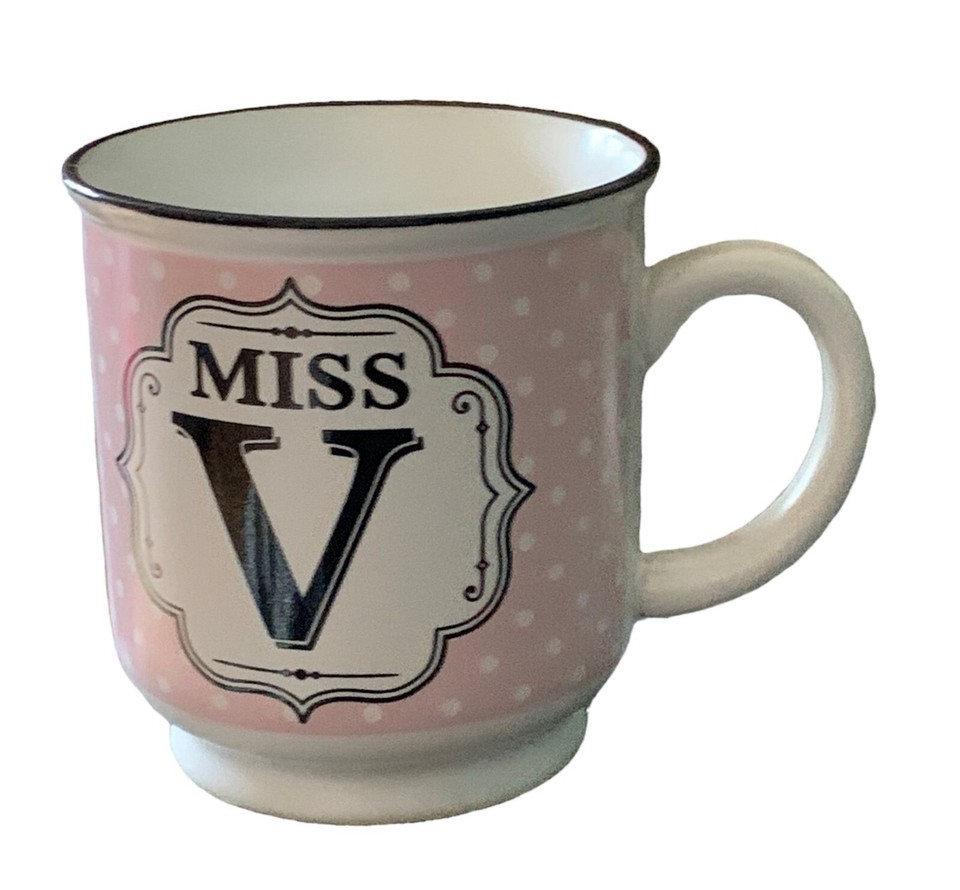 Alphabet Mug Mr / Mrs / Miss Men's Women's Gift Mug Birthday ...