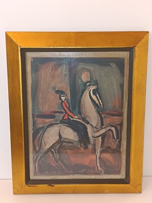 Georges Rouault Vintage Print Art Equestrian The Circus 16"x 13" | eBay