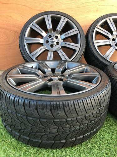 22" set Stormer Range Rover,Discovery style alloy wheels with tyres ...
