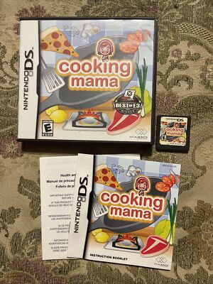 Cooking Mama (Nintendo DS, 2006) Authentic Complete In Box Tested !! | eBay