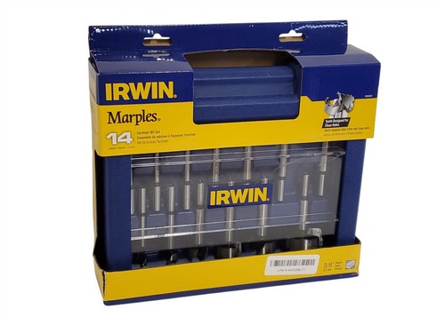 IRWIN Marples Forstner Bit 14 Piece Set Woodworking Drill Bits (1966893 ...