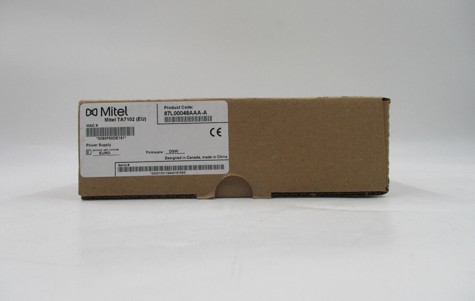 Mitel Mediatrix TA7102 Terminal Adapter with 2 Analog Ports P/N ...