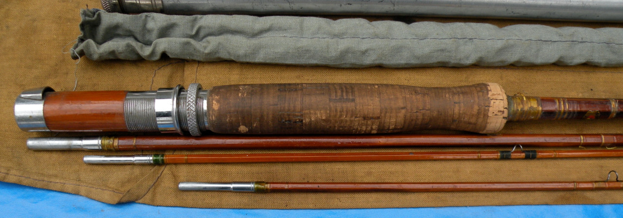 MONTAGUE FISHKILL BAMBOO FLY ROD 3/2 8.5 FT | eBay