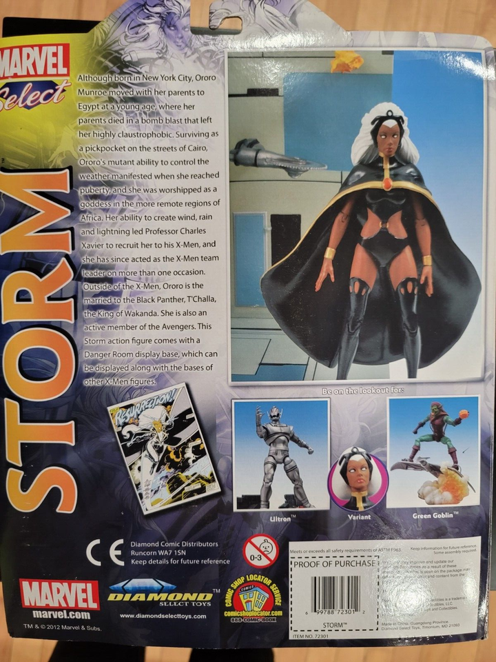MARVEL Diamond Select Toys X-Men STORM Figure Short-Hair Variant NEW IN ...