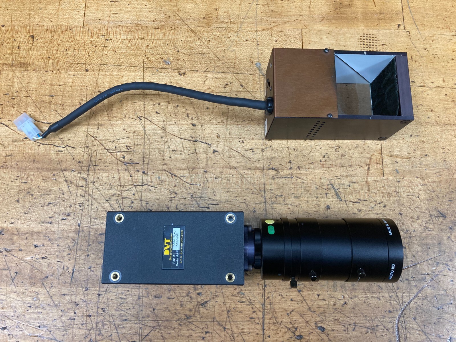 DVT 630-C3E40 SmartImageSensor CAMERA WITH COMPUTAR 10X MACRO LENS | eBay