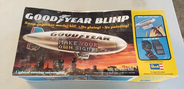 Revell GOODYEAR Blimp Snap Together Model Kit H999 for sale online | eBay