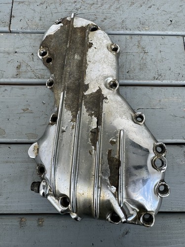 Harley Panhead Engine Cam Cover Four Fin OEM ! 4-Fin Shovelhead ...