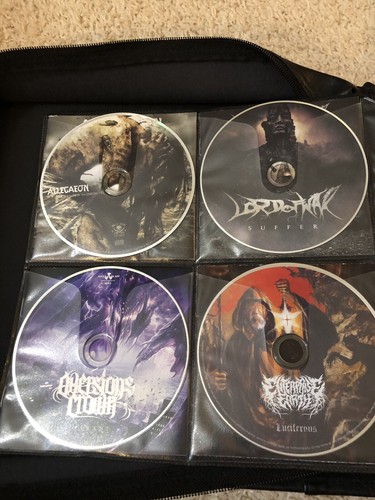 Huge CD Lot Black Death Folk Nu Metal Deathcore Metalcore Rock ...