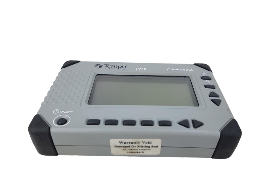 Tempo CableScout TV90 Coax CATV TDR Cable Tester | eBay