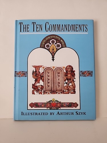 THE TEN COMMANDMENTS Illustrator Arthur Szyk 2000 | eBay