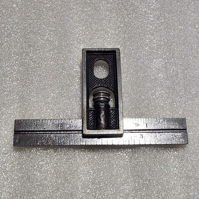 Vintage L.S.STARRETT No. 4 Grad 4" SQUARE. Athol Mass | eBay