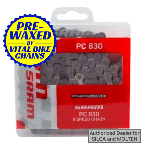 SRAM PC-830 Chain 5/6/7/8 speed - SILCA/MOLTEN/CERAMIC SPEED wax | eBay